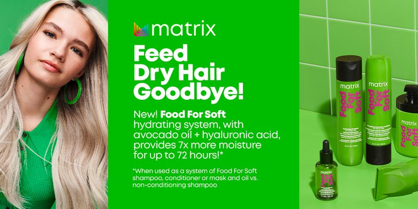 Dites Adieu aux Cheveux Secs avec Food for Soft - Matrix CA